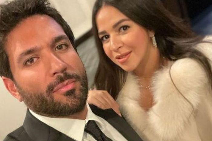«ربنا يسهل أول تعليق من حسن الرداد على شائعات حمل زوجته إيمي سمير