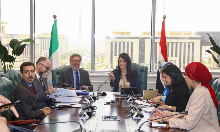 مباحثات لوزيرة التعاون مع السفير الإيطالي بشأن برنامج مبادلة الديون